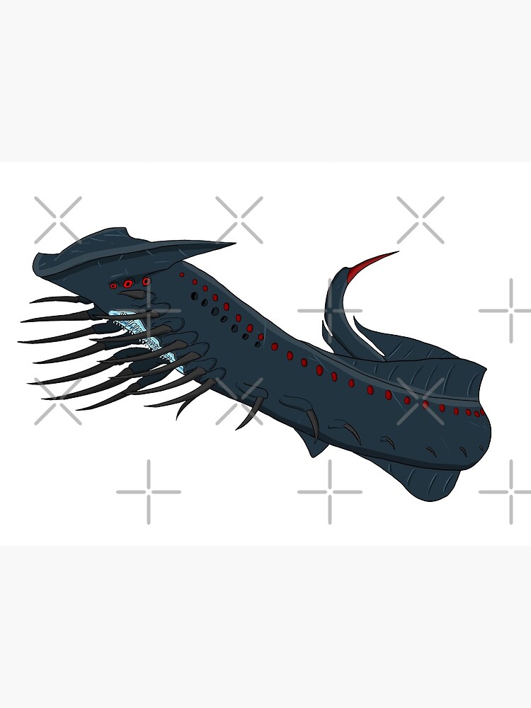 "Subnautica Shadow Leviathan" Art Board Print for Sale by Adzyy | Redbubble