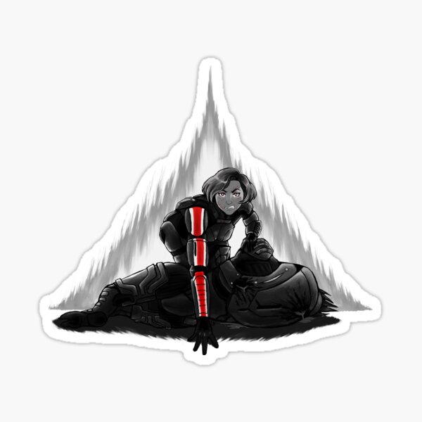 "Archangel, Fallen" Sticker by Legendaerie | Redbubble