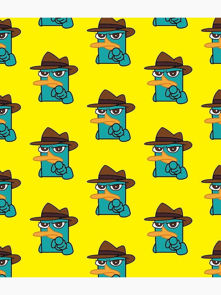 Perry the Platypus Face Backpack, Back to school Backpack sold by ...