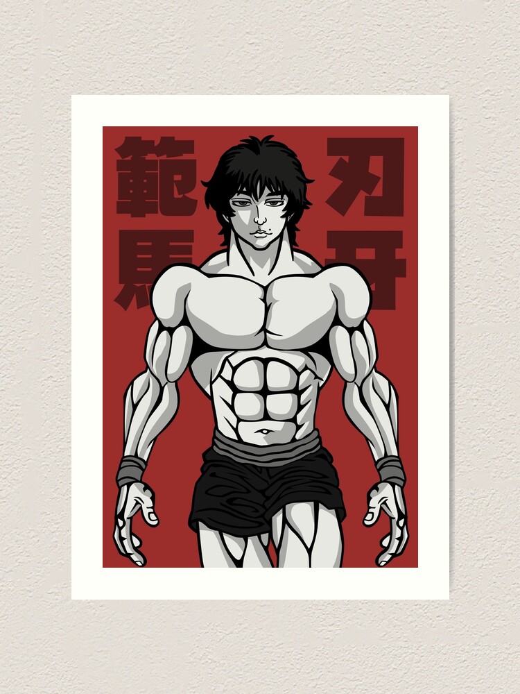 "Baki Hanma" Art Print for Sale by Brok5566 | Redbubble