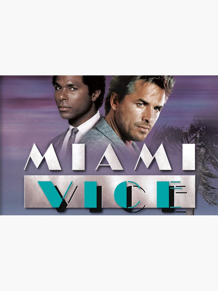 "MIAMI VICE" Sticker by parsshop | Redbubble