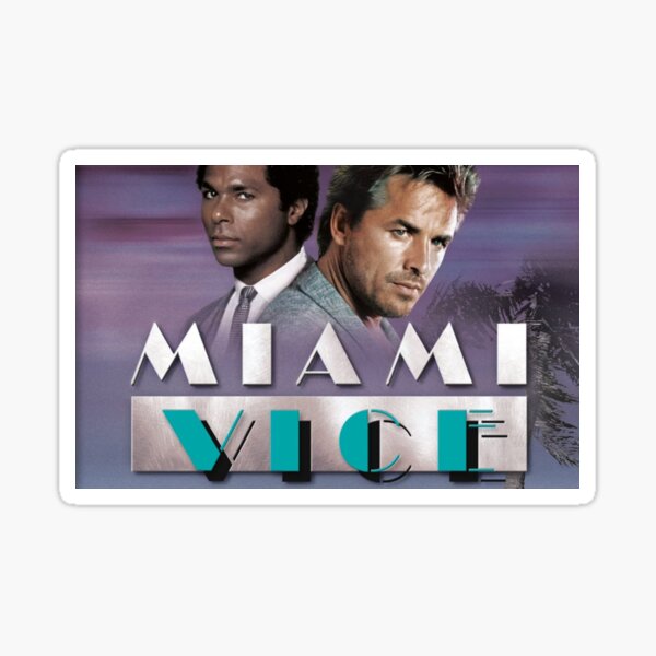 "MIAMI VICE" Sticker by parsshop | Redbubble