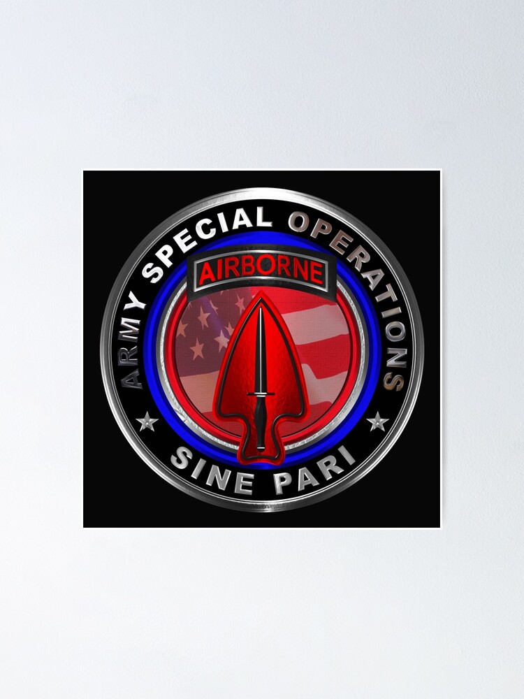 "1st Special Forces Operational Detachment-Delta" Poster by ...