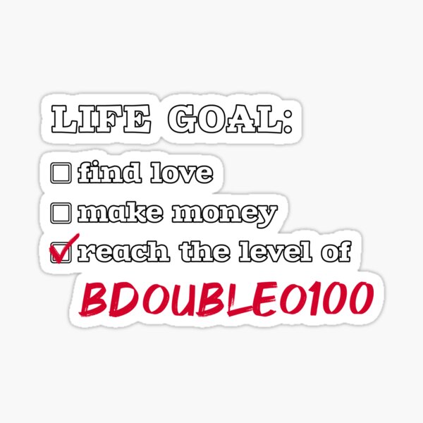 Bdoubleo100 Merch & Gifts for Sale | Redbubble