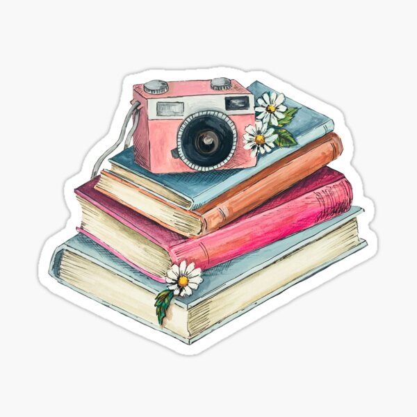 "Book Design Sticker art" Sticker by RLombard777 | Redbubble