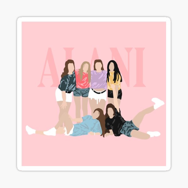 "alani" Sticker for Sale by annablessinger | Redbubble