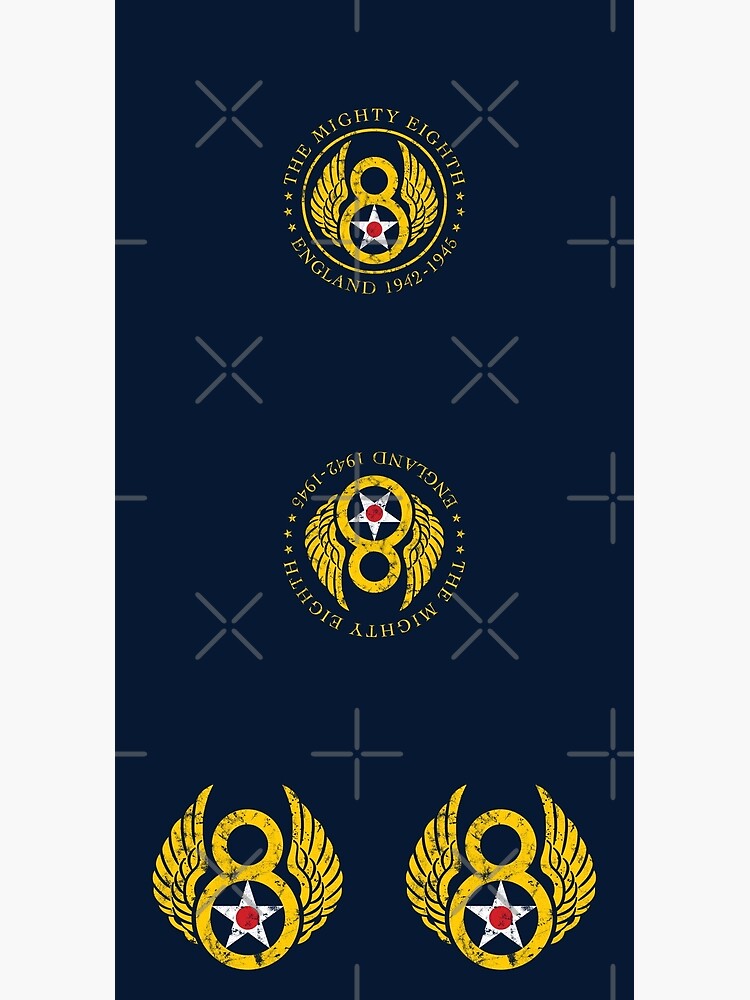 "Mighty Eighth - 8th Air Force" Duffle Bag for Sale by 909Apparel ...