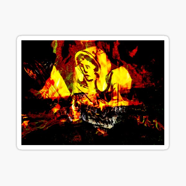 "Invincible Victim" Sticker for Sale by Pierdutin | Redbubble