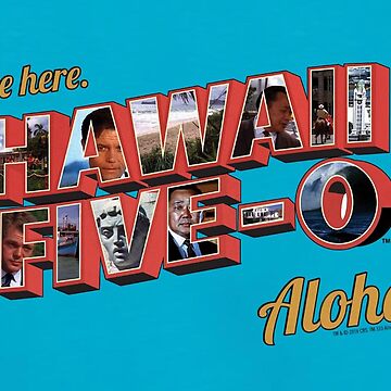 "Vintage Hawaii Five O " Poster for Sale by Mbnotfunny | Redbubble