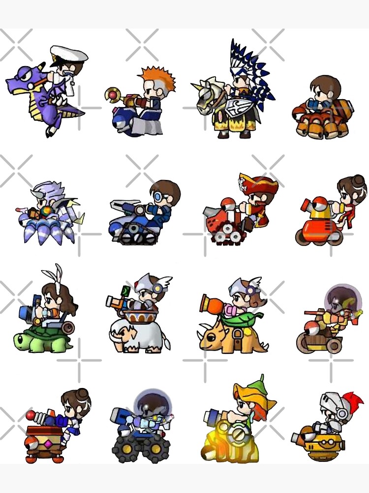 "Gunbound Thor's Hammer: Mobiles" Poster for Sale by K-Sal | Redbubble