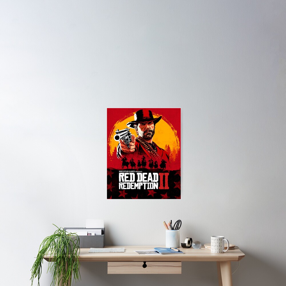 "Arthur Morgan Game Cover" Poster for Sale by Vintage-Travler | Redbubble