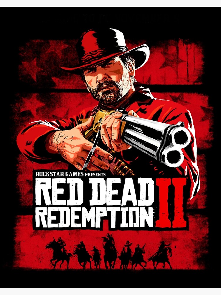 "Arthur Morgan Video Game Cover" Poster for Sale by Vintage-Travler ...