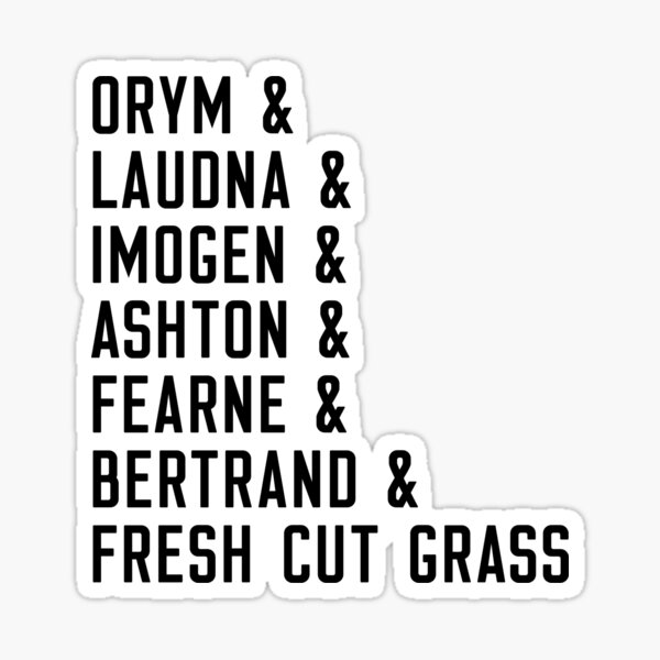 "CritRole Third Campaign Characters" Sticker for Sale by shminoa ...