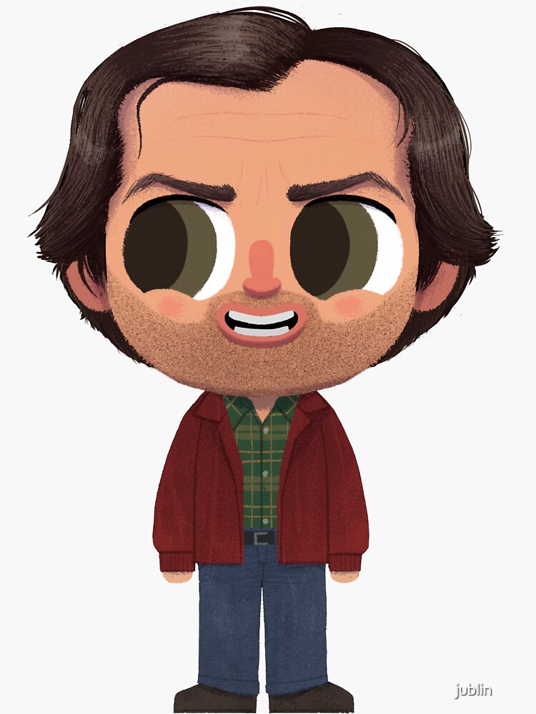 "Jack - Cute Horror Sticker " Sticker for Sale by jublin | Redbubble