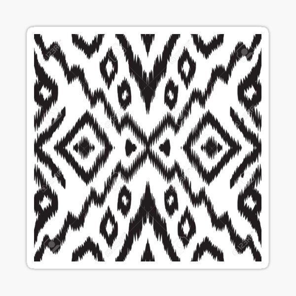 "asia patterns" Sticker by Umiska | Redbubble
