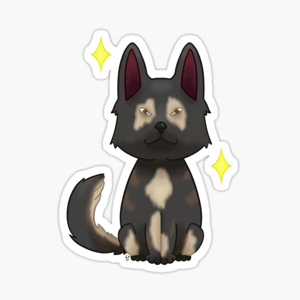 "German Shepherd Sable" Sticker for Sale by LemonFur | Redbubble