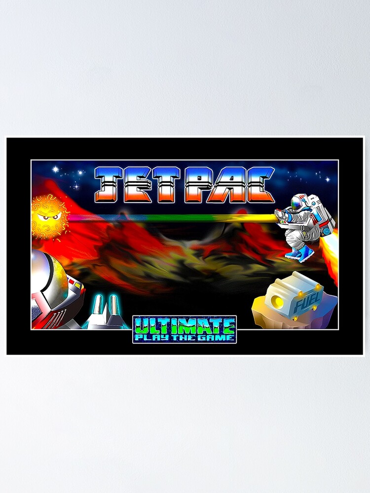 "Jetpac" Poster by POOTERMAN | Redbubble