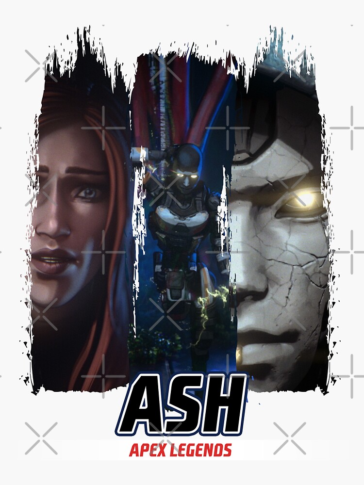 "apex legends Ash" Sticker for Sale by ToxicMonkeys09 | Redbubble