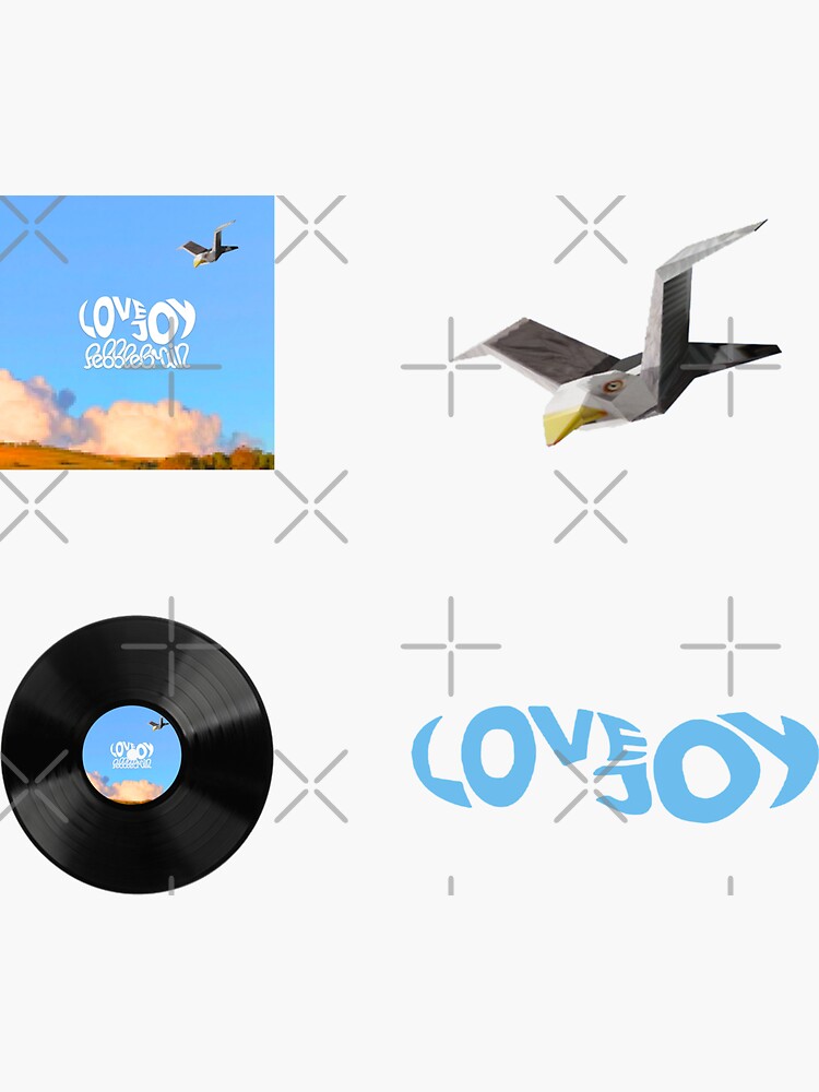 "Lovejoy Pebble Brain New Album Sticker Pack" Sticker for Sale by ...
