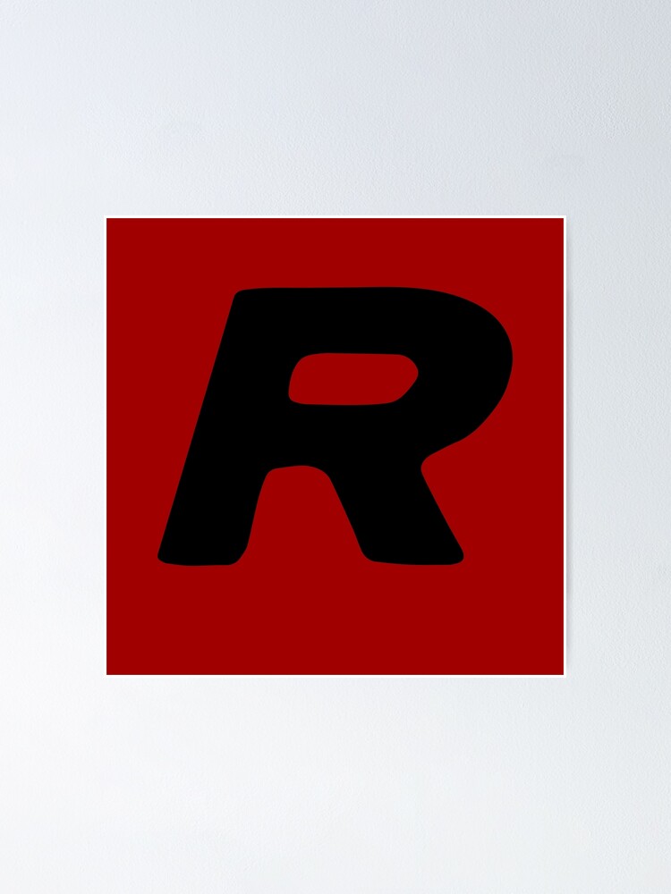 "Team Rocket Set Symbol" Poster by Biochao | Redbubble