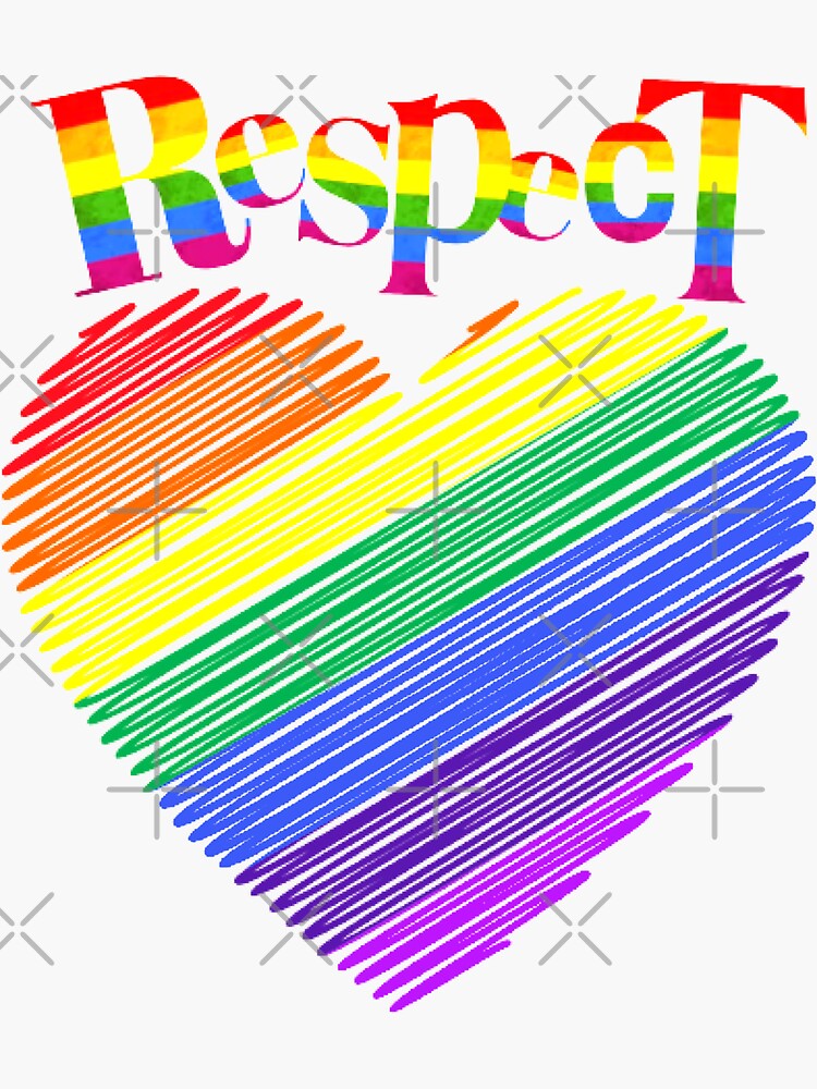 "Respect!" Sticker for Sale by productionart | Redbubble