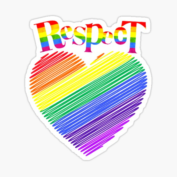 "Respect!" Sticker for Sale by productionart | Redbubble