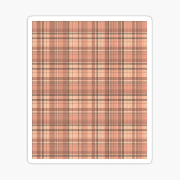 "Plaid Tweed " Sticker for Sale by Ksaavet | Redbubble