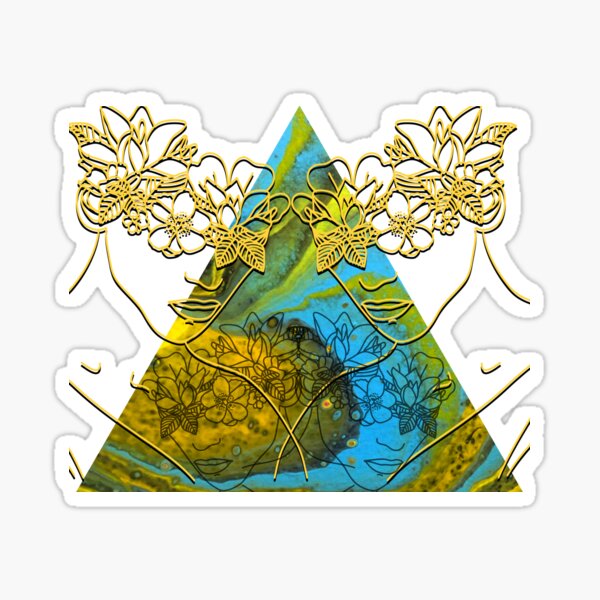 "Bold Exposure" Sticker for Sale by AbrorschachArt | Redbubble