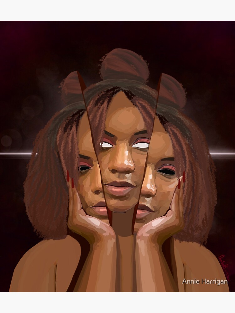 breakthrough (a self-portrait)”" Sticker for Sale by annieharrigan ...