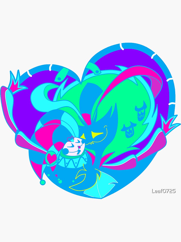 "Fizzarolli and Asmodeus - Color Alteration Light Blue - Helluva Boss ...