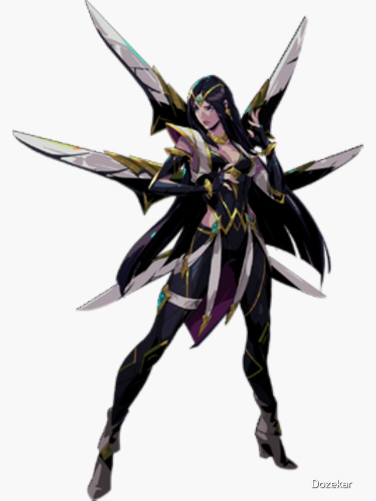 "Sentinel Irelia" Sticker by Dozekar | Redbubble