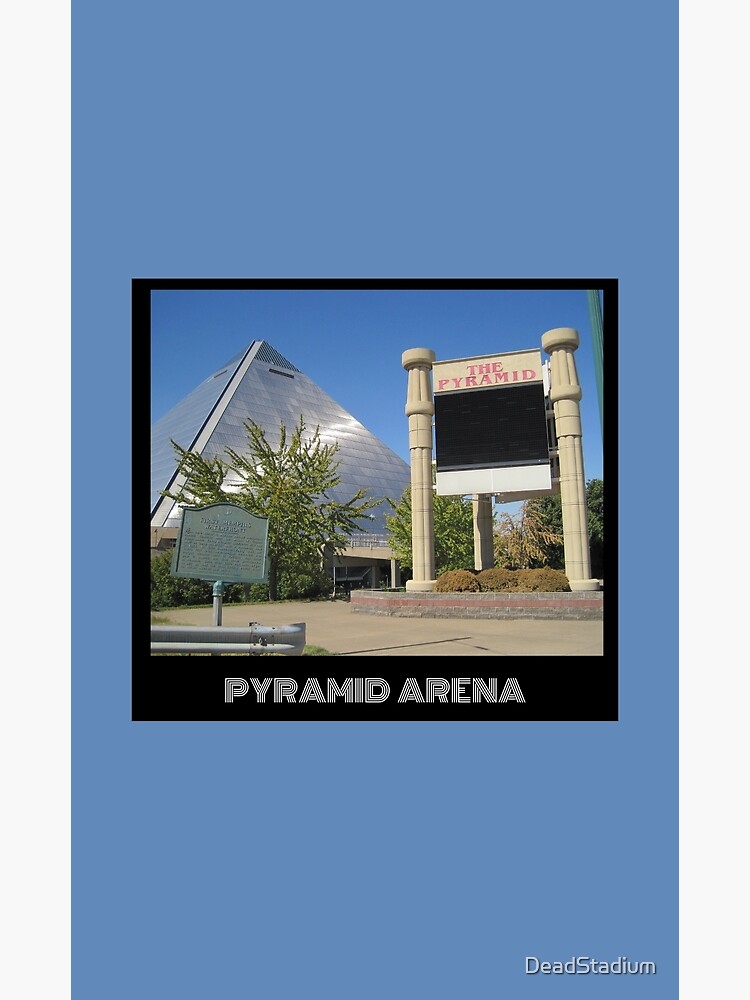 "Pyramid Arena- Blue" Poster for Sale by DeadStadium | Redbubble