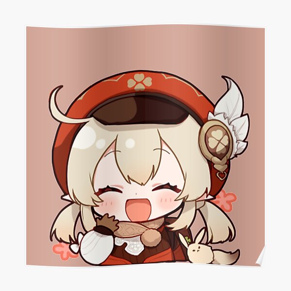 "Chibi Klee - Genshin Impact" Poster by persephonexx | Redbubble