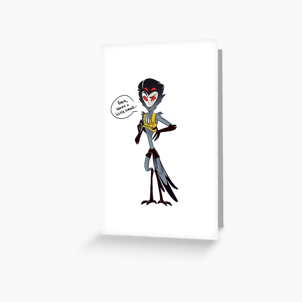 "Femboy Hooters Stolas" Greeting Card for Sale by Mskas | Redbubble