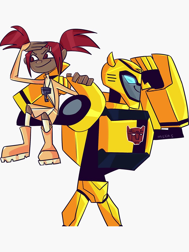 "TFA Bee and Sari" Sticker for Sale by Mskas | Redbubble