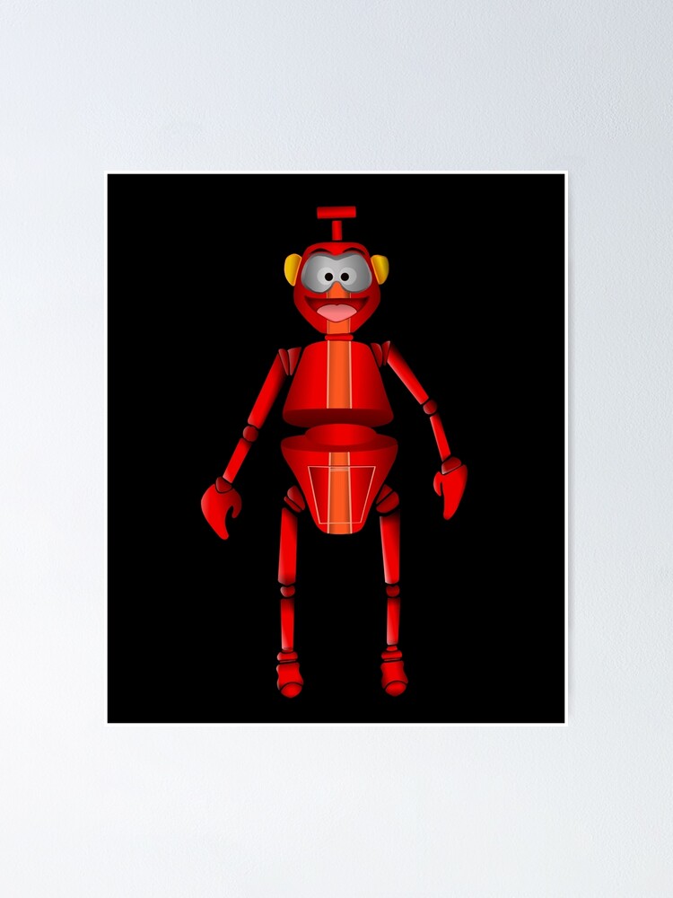"SMALL ROBOT NONO" Poster for Sale by Lighvision | Redbubble