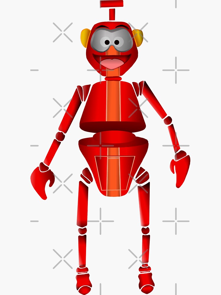 "SMALL ROBOT NONO ulysses 31" Sticker for Sale by Lighvision | Redbubble