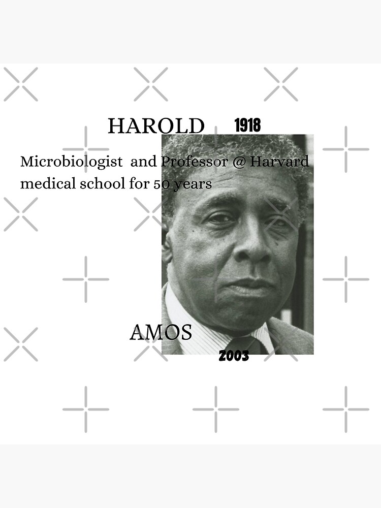 "Harold Amos" Poster by holly890 | Redbubble