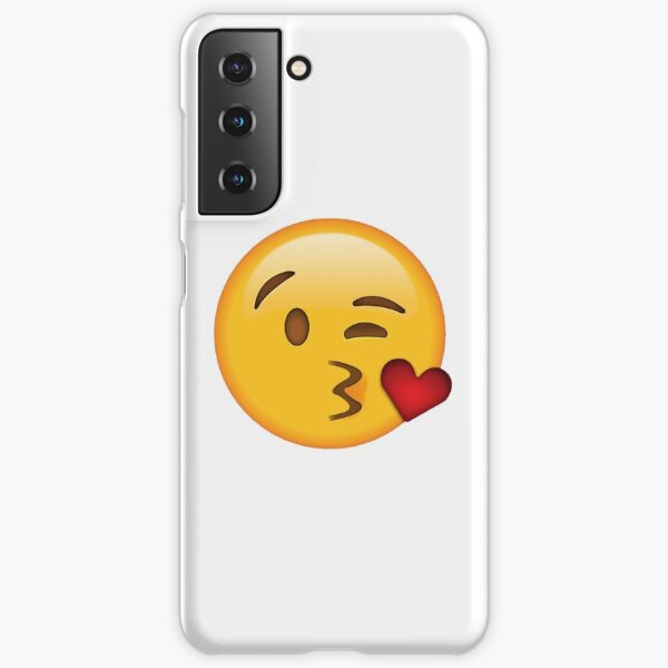 "Kiss/Kissy Face Emoji" Samsung Galaxy Phone Case for Sale by ...