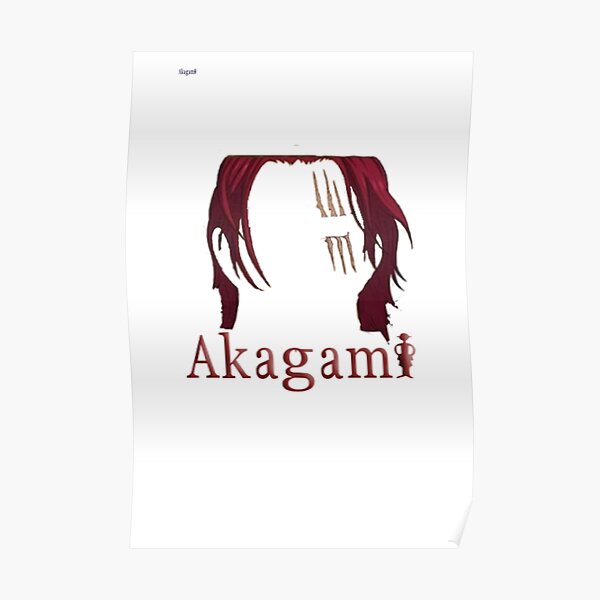 "Akagami no Shanks" Poster for Sale by Buniexpress | Redbubble