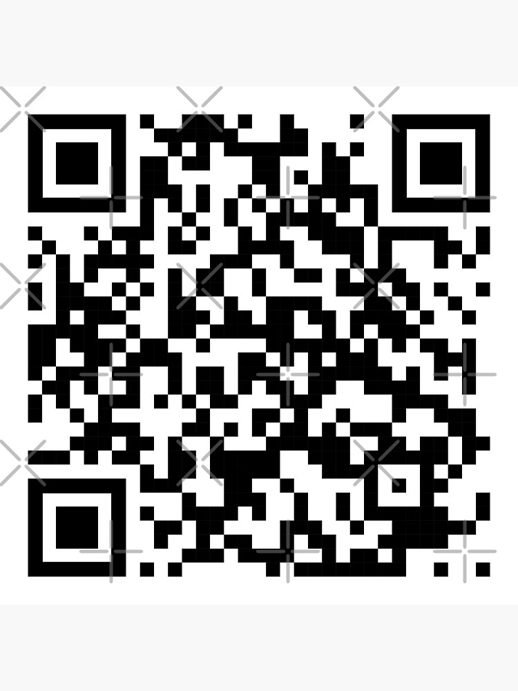 "Rick Roll QR Code Troll Lustige Parodie Meme" Poster von Aetha | Redbubble