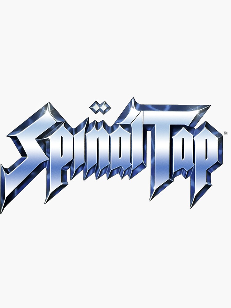"Spinal Tap" Sticker for Sale by HEAVYZONE | Redbubble