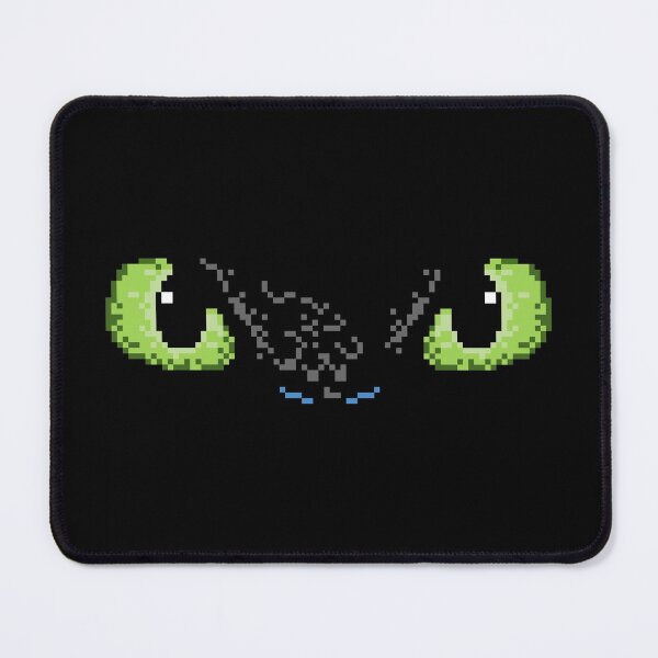 "Toothless Eyes" Mouse Pad for Sale by activespaceship | Redbubble