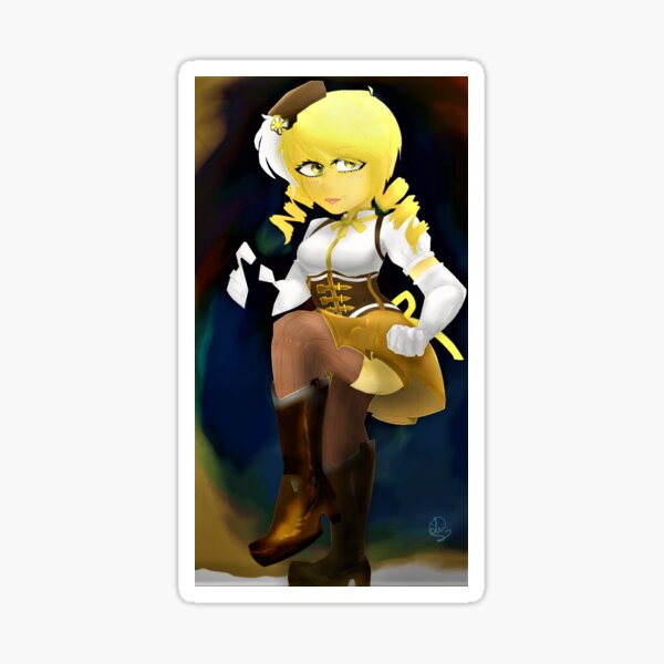 "Mami Tomoe" Sticker by Dmagine | Redbubble