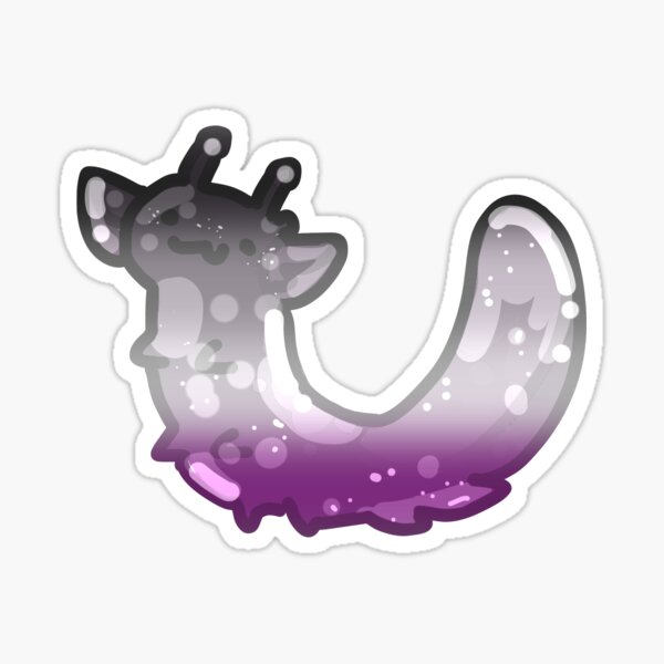 "Asexual Skrunkly Pride" Sticker for Sale by Rattikinn | Redbubble