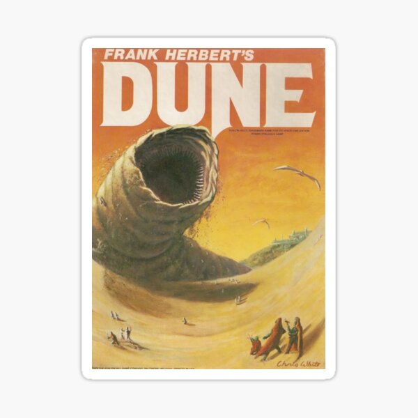 "Classic Dune" Sticker for Sale by colelamontagne | Redbubble