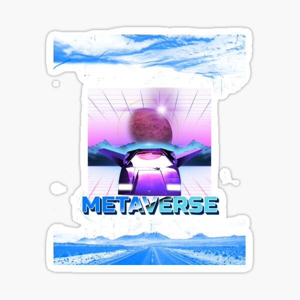 "Metaverse" Sticker for Sale by Mysmartworld | Redbubble