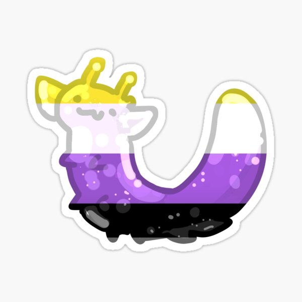 "Nonbinary Skrunkly Pride" Sticker for Sale by Rattikinn | Redbubble