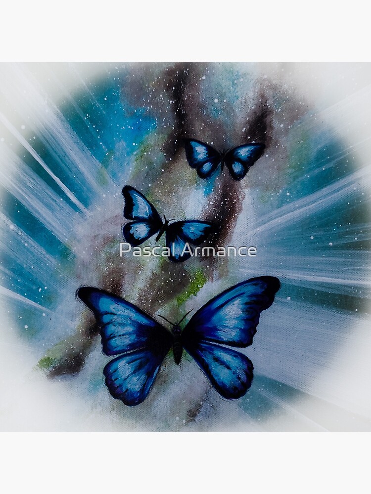 "Cosmic butterflies" Poster for Sale by Armapas | Redbubble