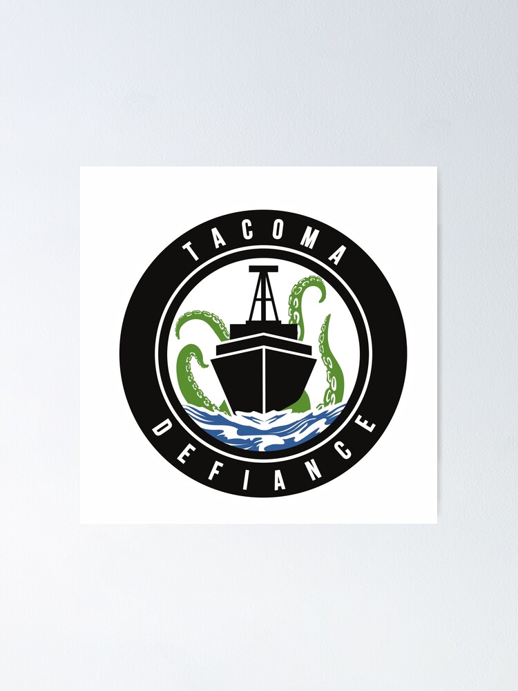 "Tacoma Defiance primary logo" Poster for Sale by HimaDesign | Redbubble